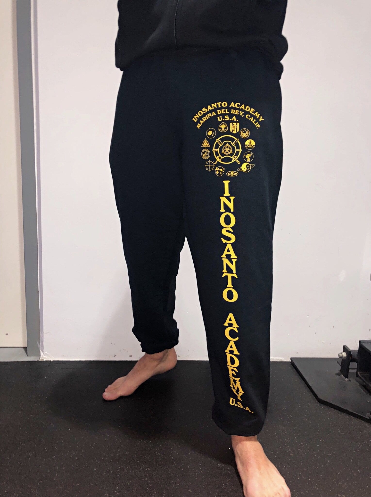 Inosanto Academy Sweatpants - Gold - Progressive Martial Arts Academy ...
